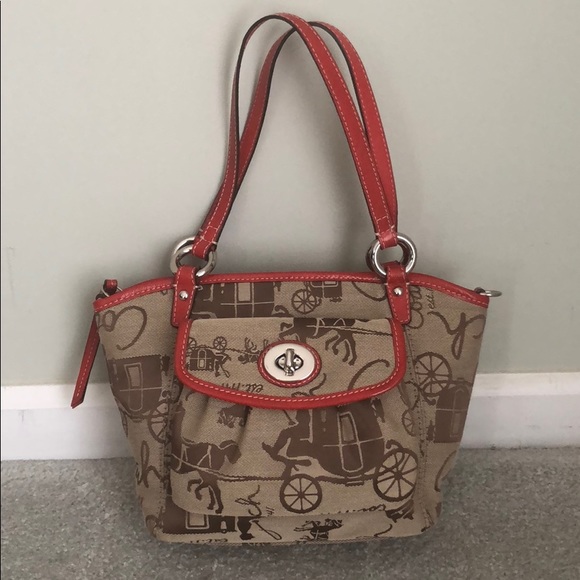 Coach | Bags | Authentic Coach Signature Collection Bag | Poshmark
